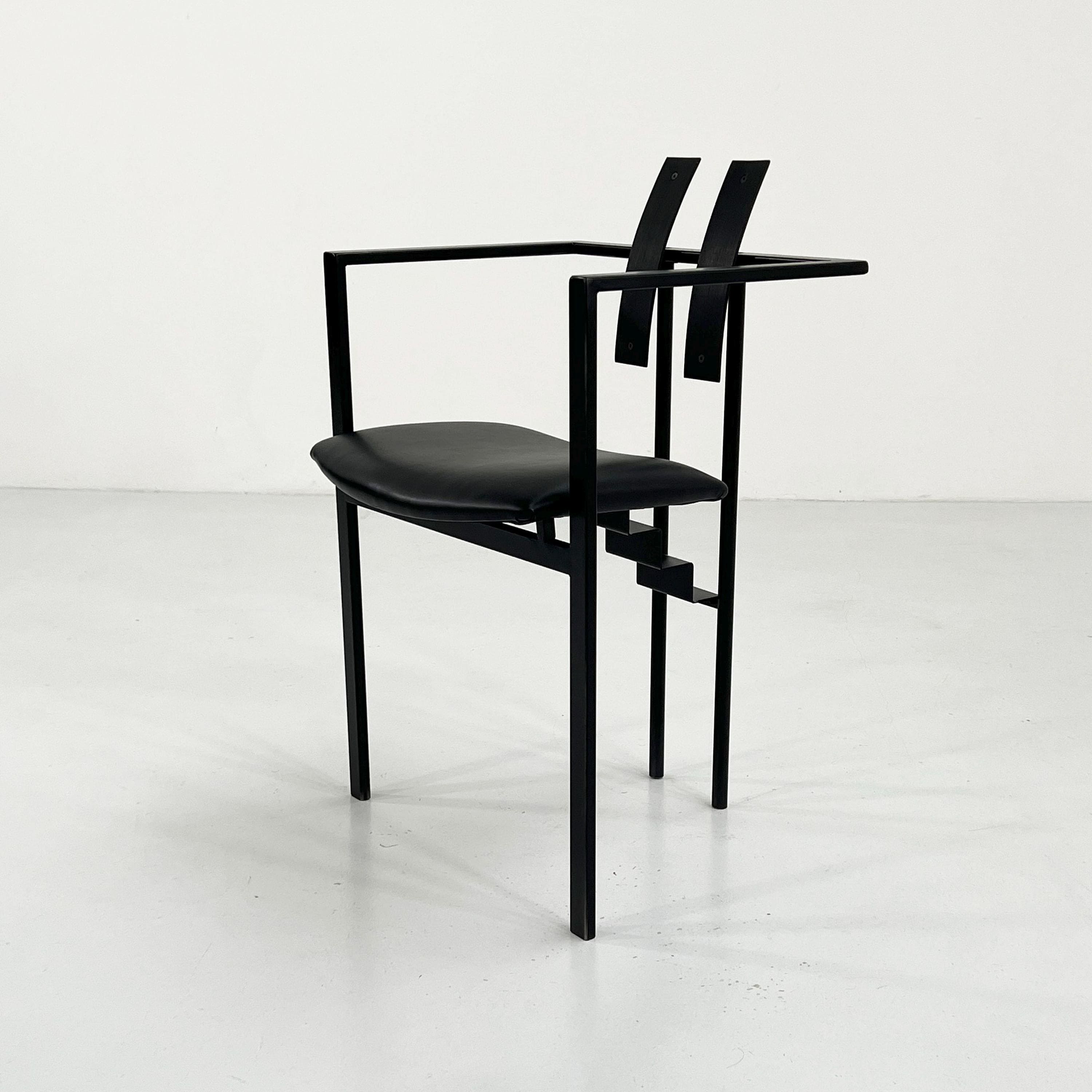 Trix Stuhl Leder 1980er Vintage | 2nd home