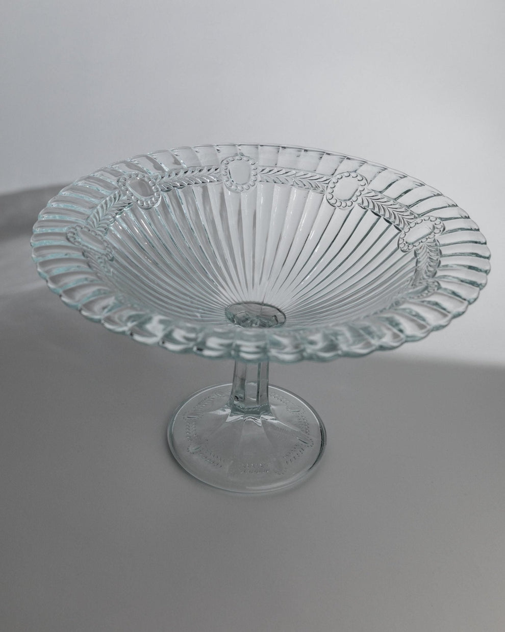 Vintage Pressed Glass Compote by Olivia Zabkowice – 2nd home